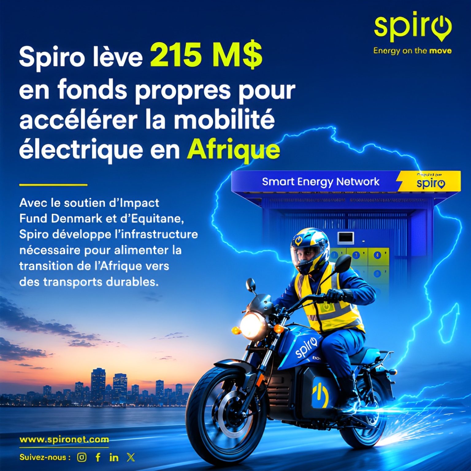 SPIRO LÈVE 215 M$ EN FONDS PROPRES POUR ACCÉLÉRER LA MOBILITÉ ...